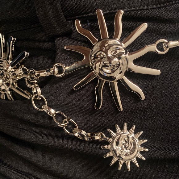 Dolls Kill | Accessories | Silver Gothic Sun Moon Celestial Cosmic ...